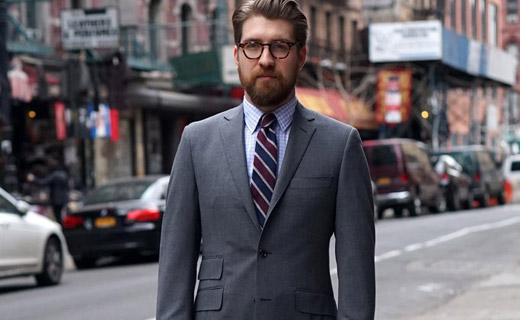 Made-to-order suits and sport coats by Epaulet New York
