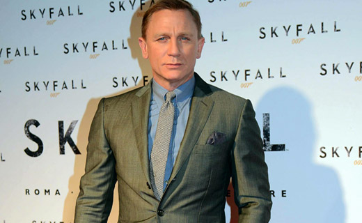 British actor Daniel Craig - as stylish as his character James Bond