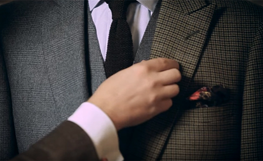 3 types of lapels in the men's suit