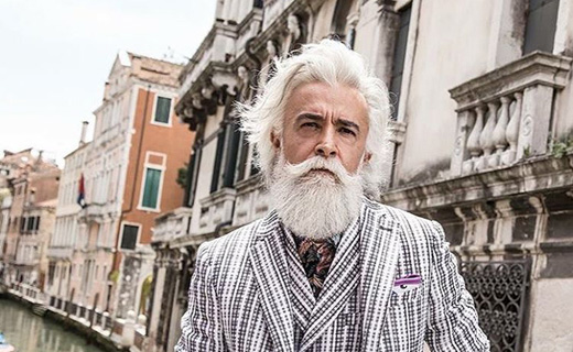 Alessandro Manfredini - the man who became famous with his beard