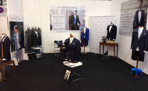 Bespoke men's suit tailors in Rome