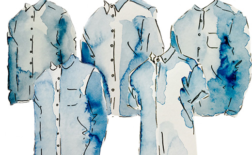 Shirt Styles, Collars And Cuffs by Oliver Spencer UK