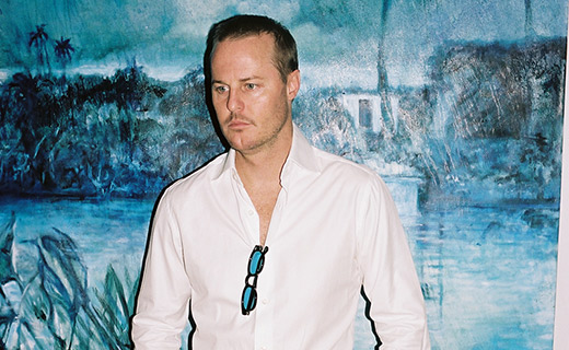 Stylish artist and businessman Conor Mccreedy presents 'Blue Heaven'